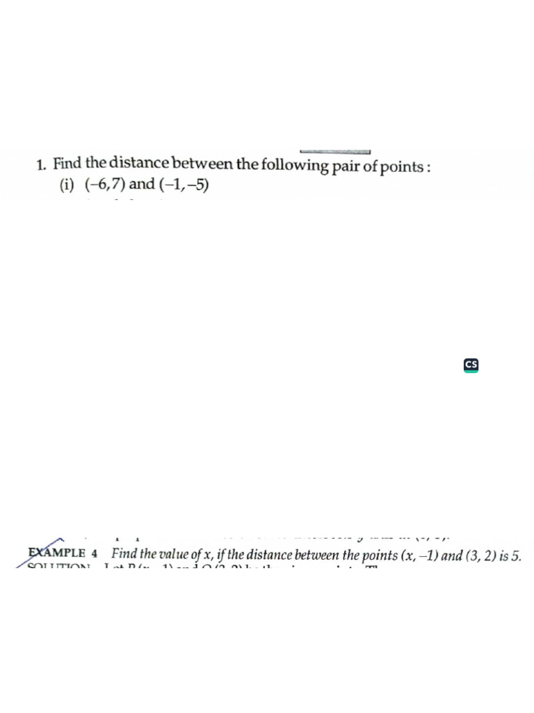 Coordinate Geometry Part 1 Pdf