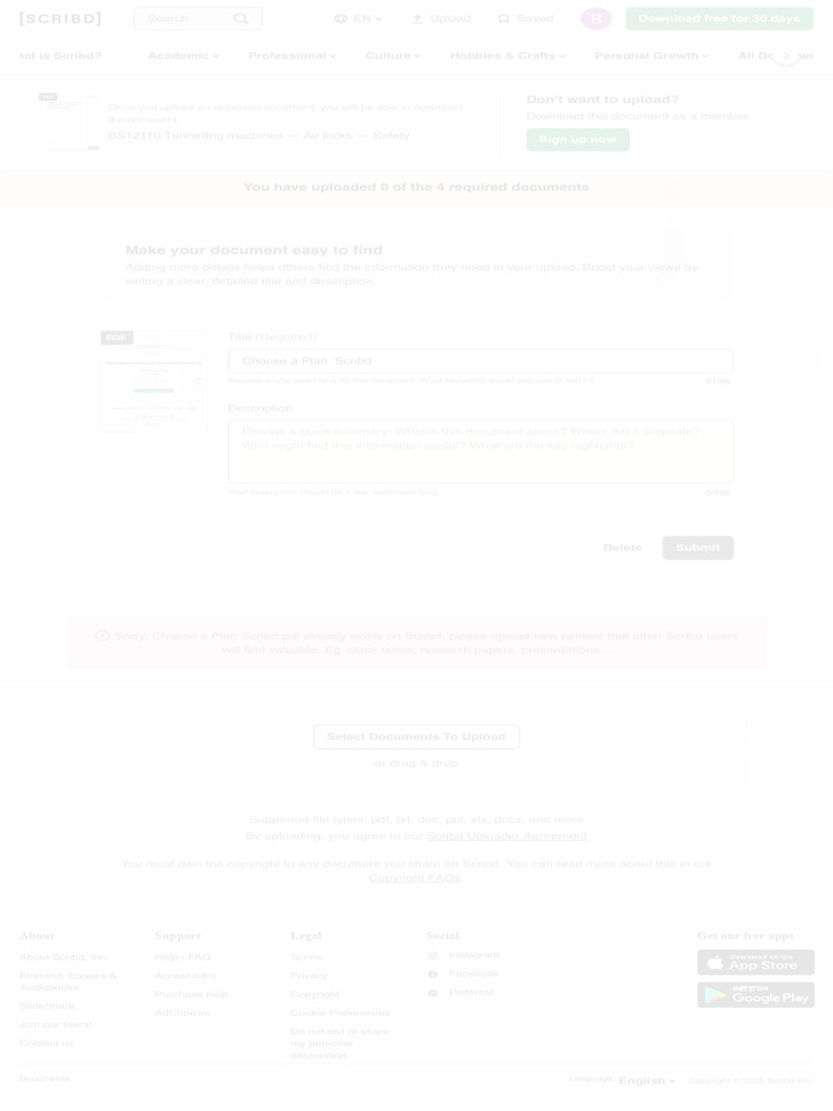 Upload A Document Scribd 5 | PDF | Scribd | World Wide Web