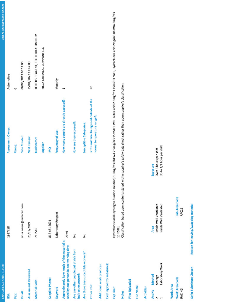 Kellers Reagent | PDF
