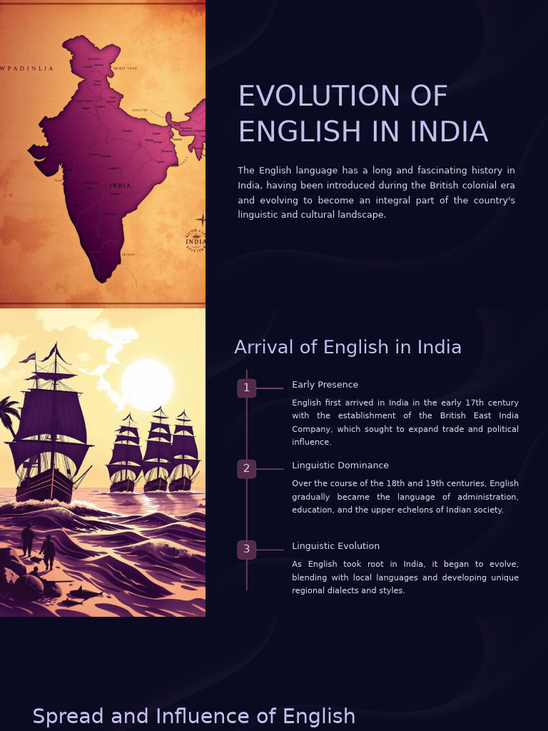 Evolution of English in India | PDF