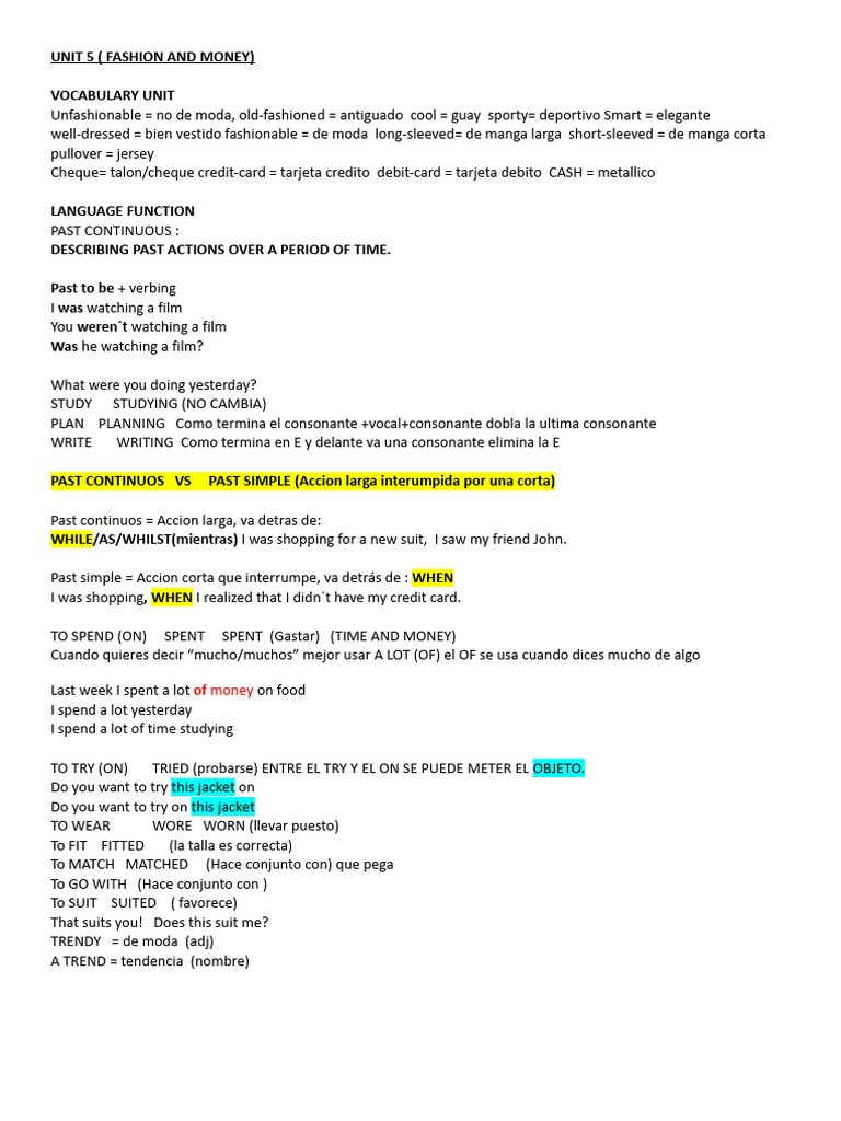 Unit 5 | PDF