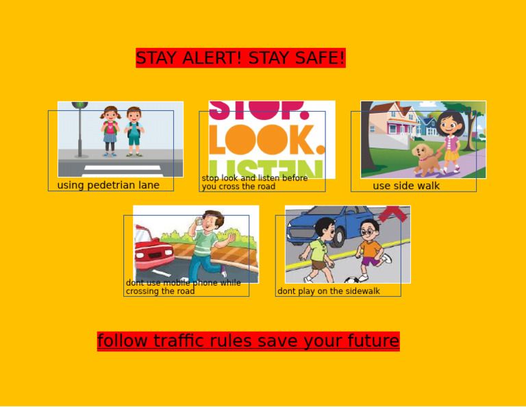 Traffic Safety Tips for Pedestrians | PDF