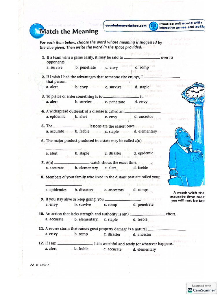 Gr.4-Unit 7-Missing Pages | PDF
