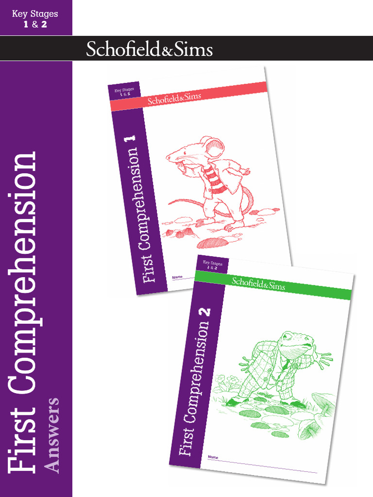 First Comprehension Answers | PDF | Reading Comprehension