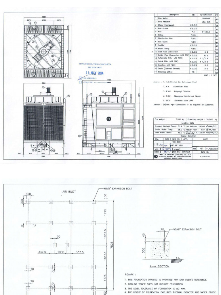 SPEC TLC-900 - Drawings (2) | PDF
