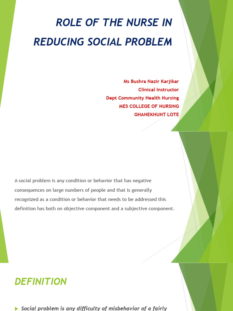 Nurse Strategies to Combat Social Issues | PDF | Nursing | Health Care