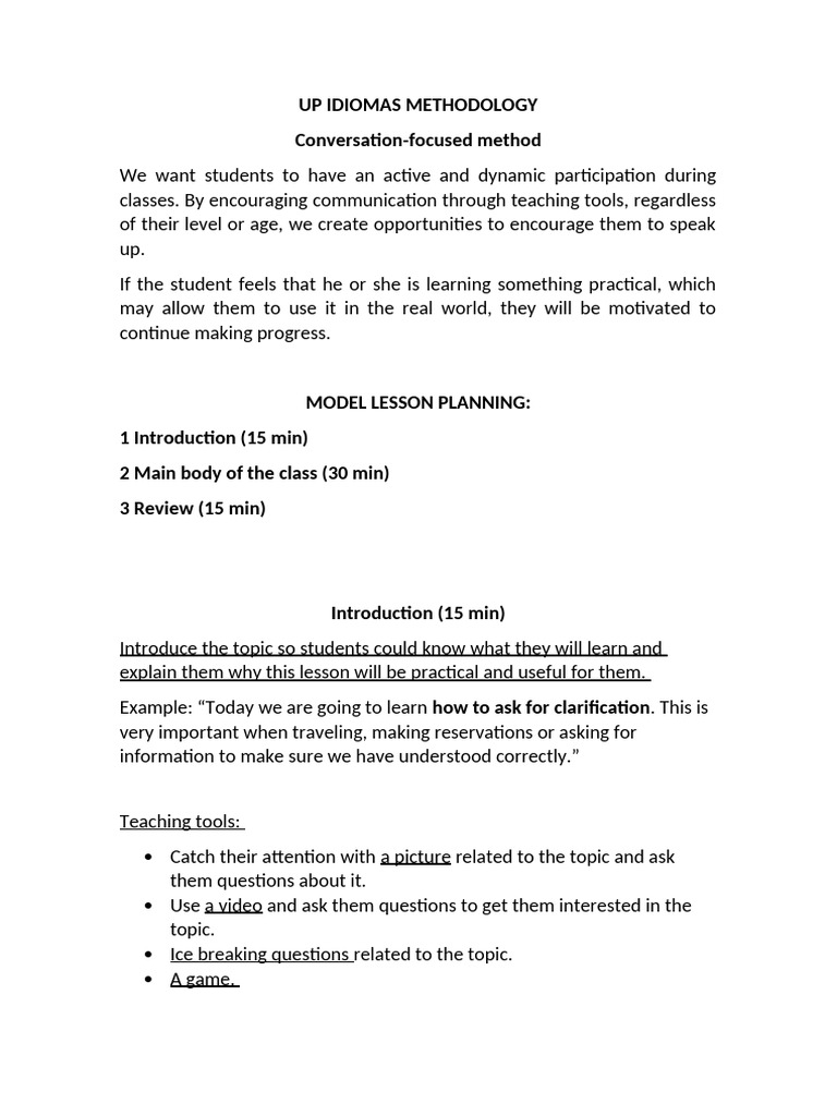 Lesson Planning | PDF