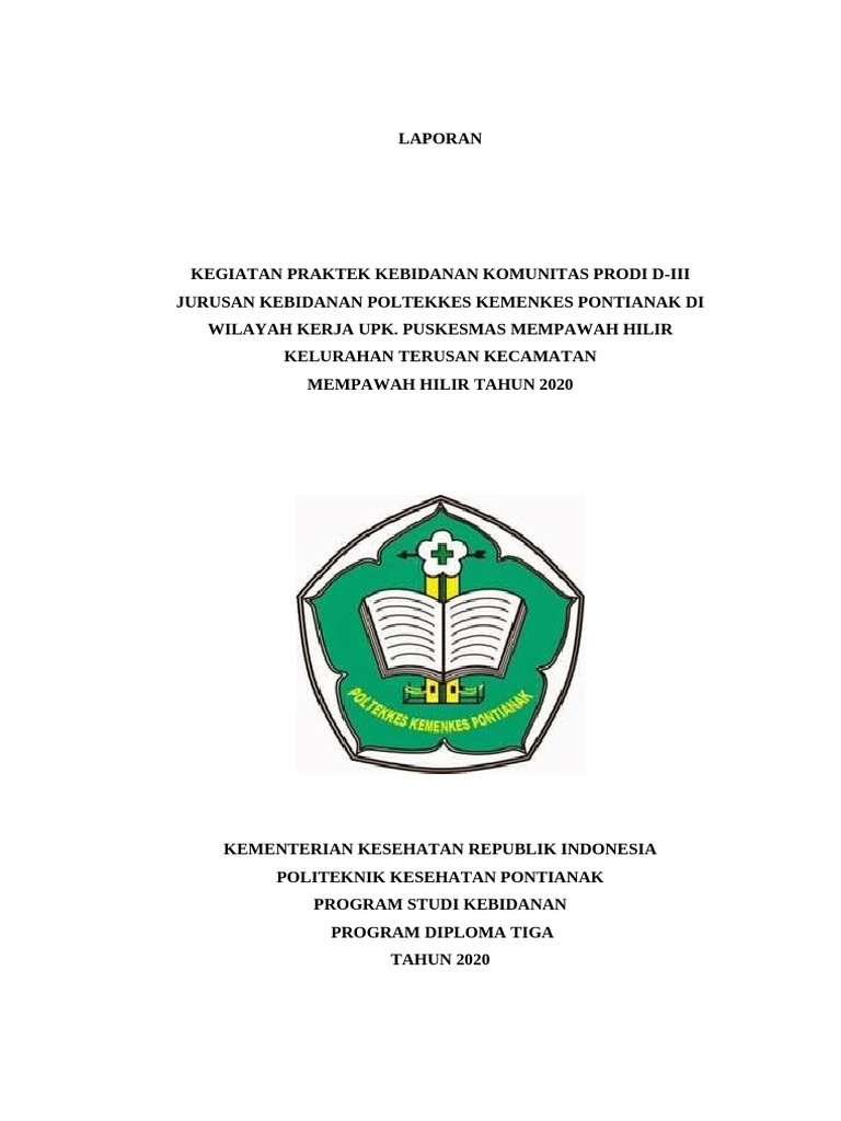 LAPORAN PKK KOMUNITAS | PDF