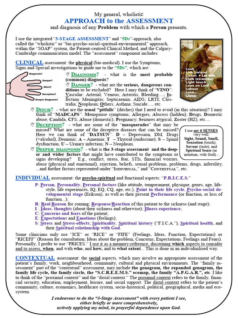 3-Stage Assessment Approach Explained | PDF | Feeling | Fear