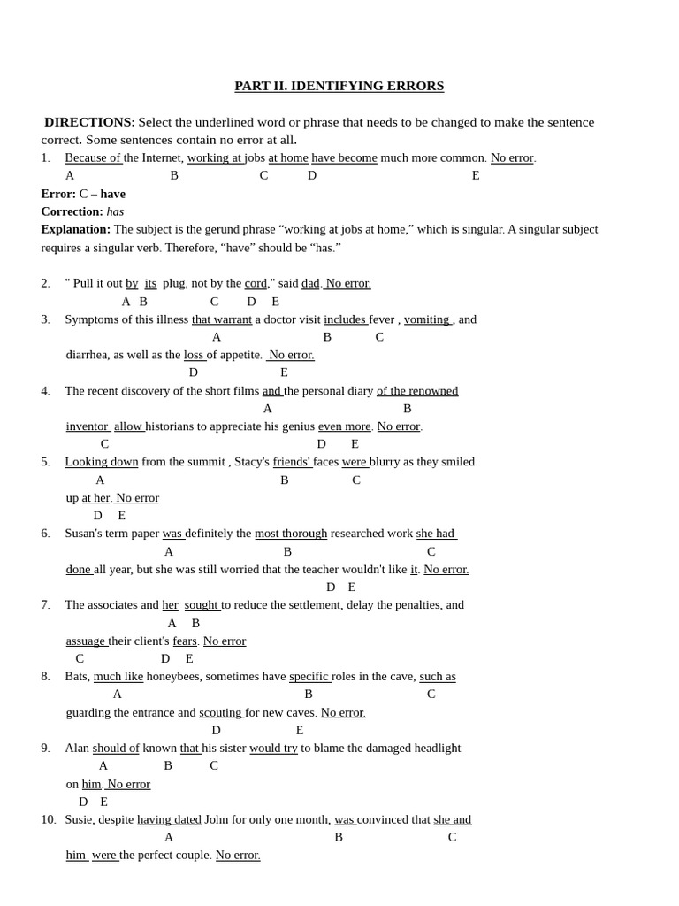 Identifying-Error Reviewer | PDF