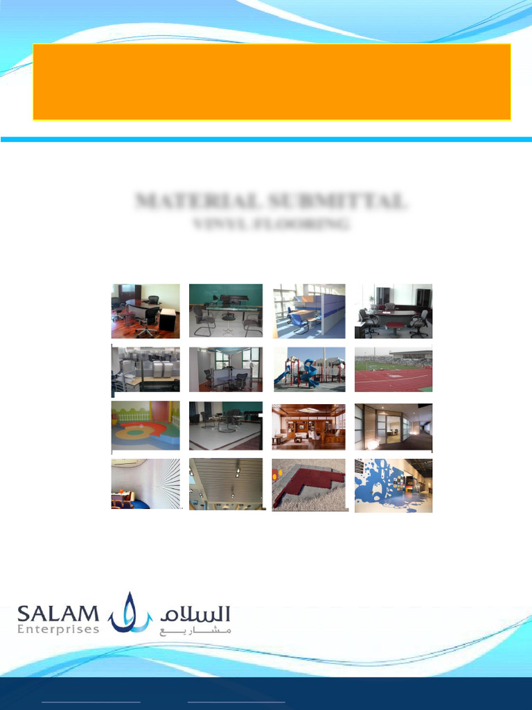 Material Submittal - Vinyl Flooring | PDF