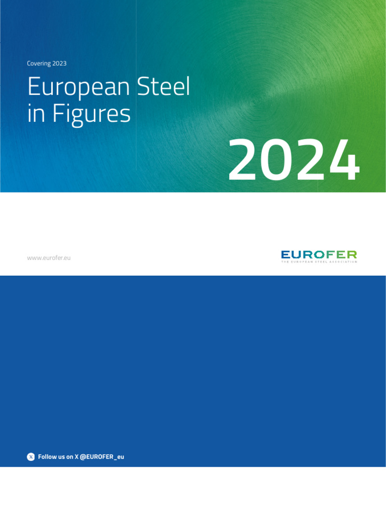 European Steel in Figures 2024 Summary | PDF | Steelmaking | Economies