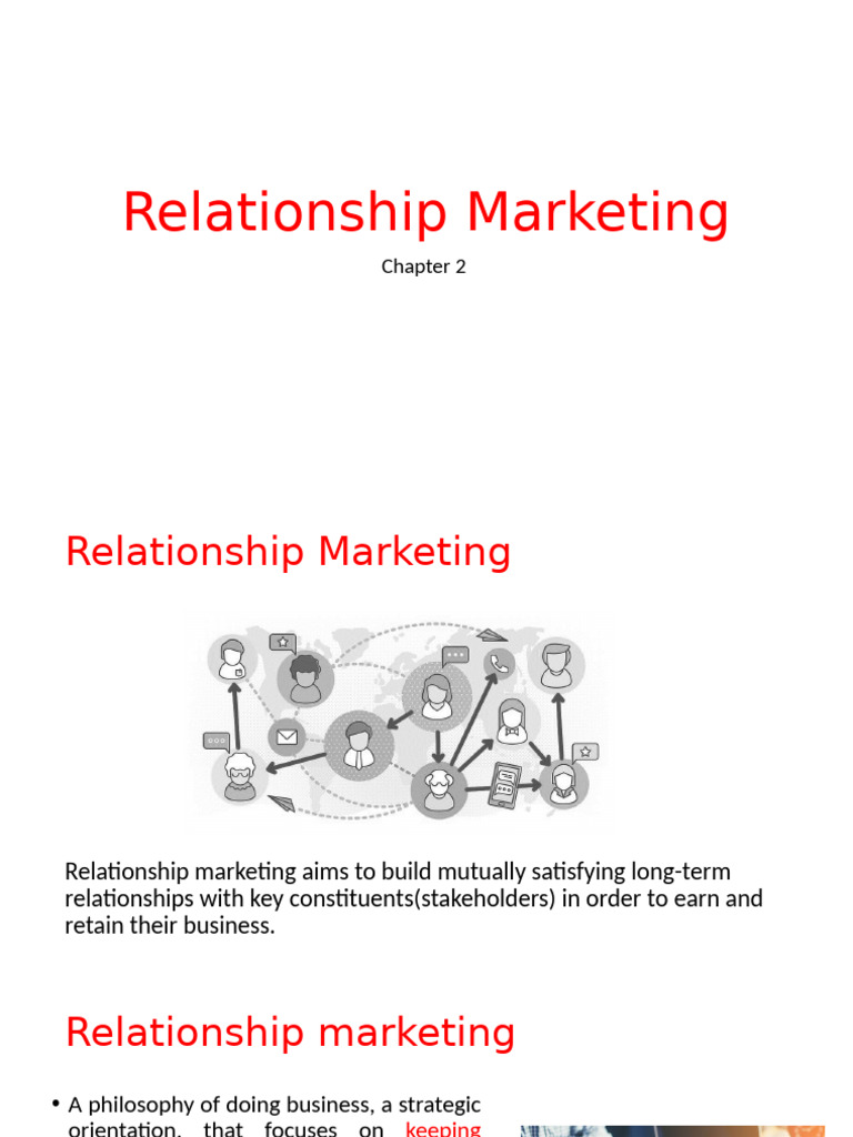 Effective Strategies for Relationship Marketing | PDF | Marketing ...