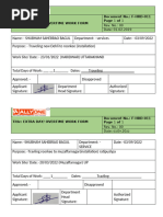 OT Requisition Format | PDF