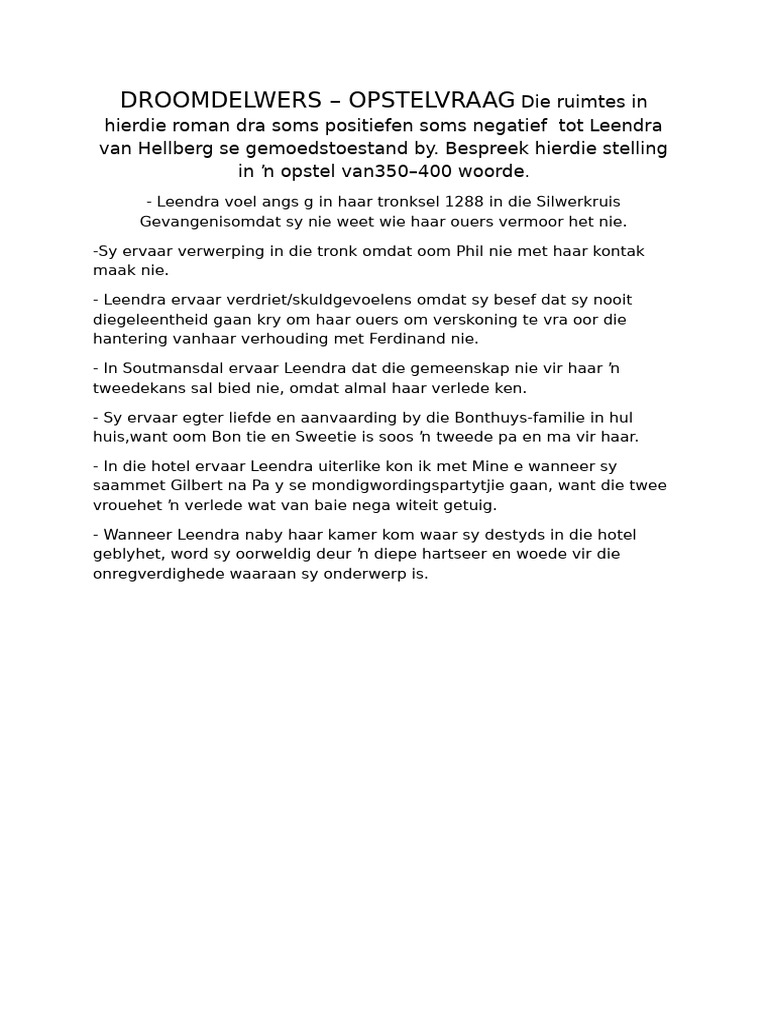 DROOMDELWERS | PDF
