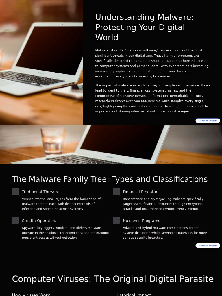 Understanding Malware Threats and Protection | PDF | Malware | Computer ...