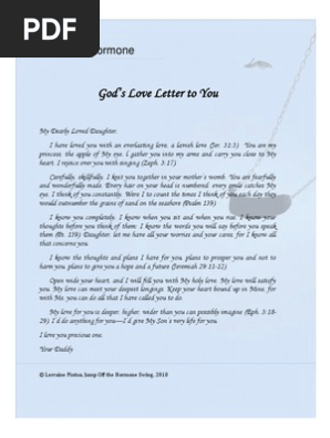 Gods Love Letter To You