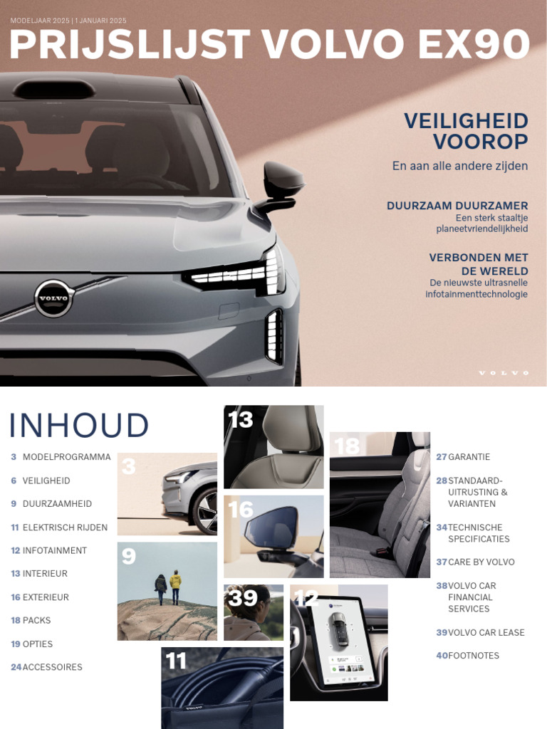 Volvo Ex90 1 Januari 2025 v3 | PDF