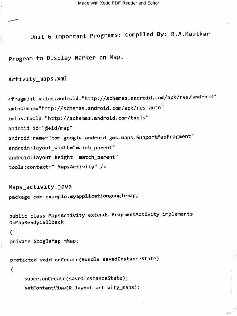 Unit 6 Important Programs | PDF