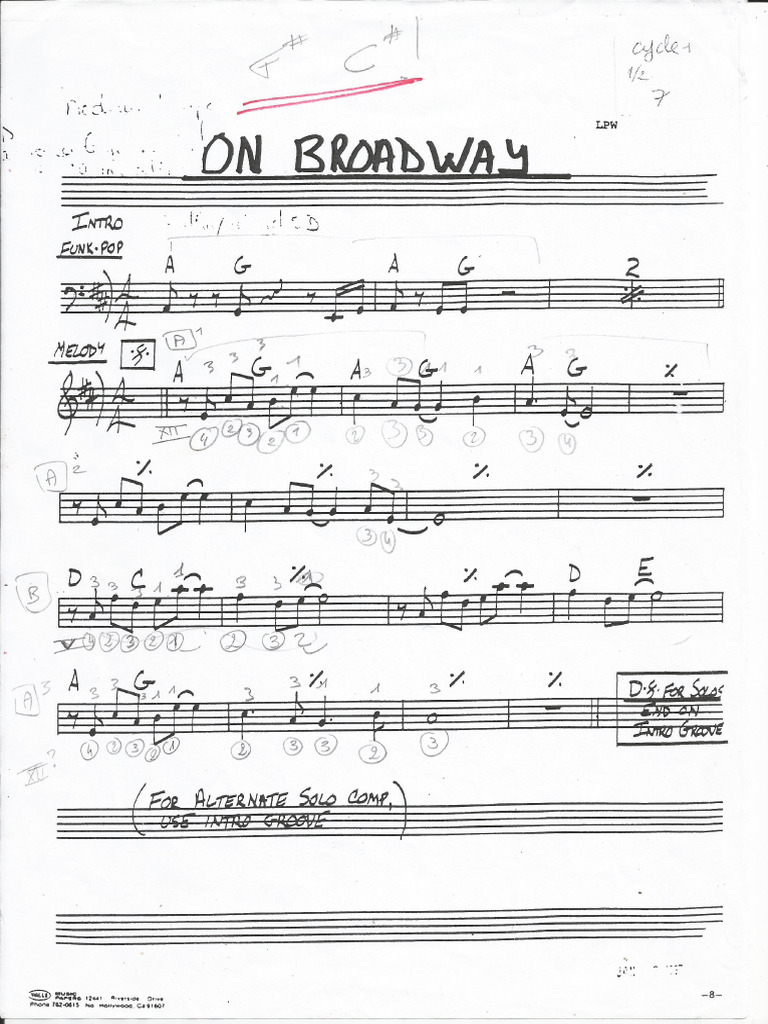 On Broadway | PDF