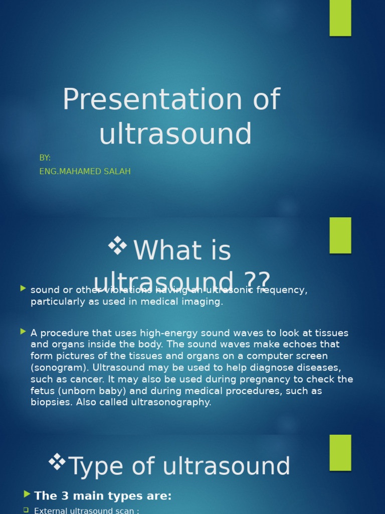 Understanding Ultrasound Types and Uses | PDF | Medical Ultrasound ...