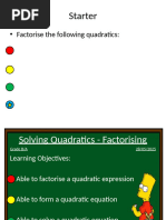 Third Space Learning Solving Quadratic Equations GCSE Worksheet | PDF ...