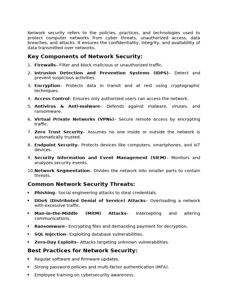 network security 20250310_103537 | PDF | Peer To Peer | Domain Name