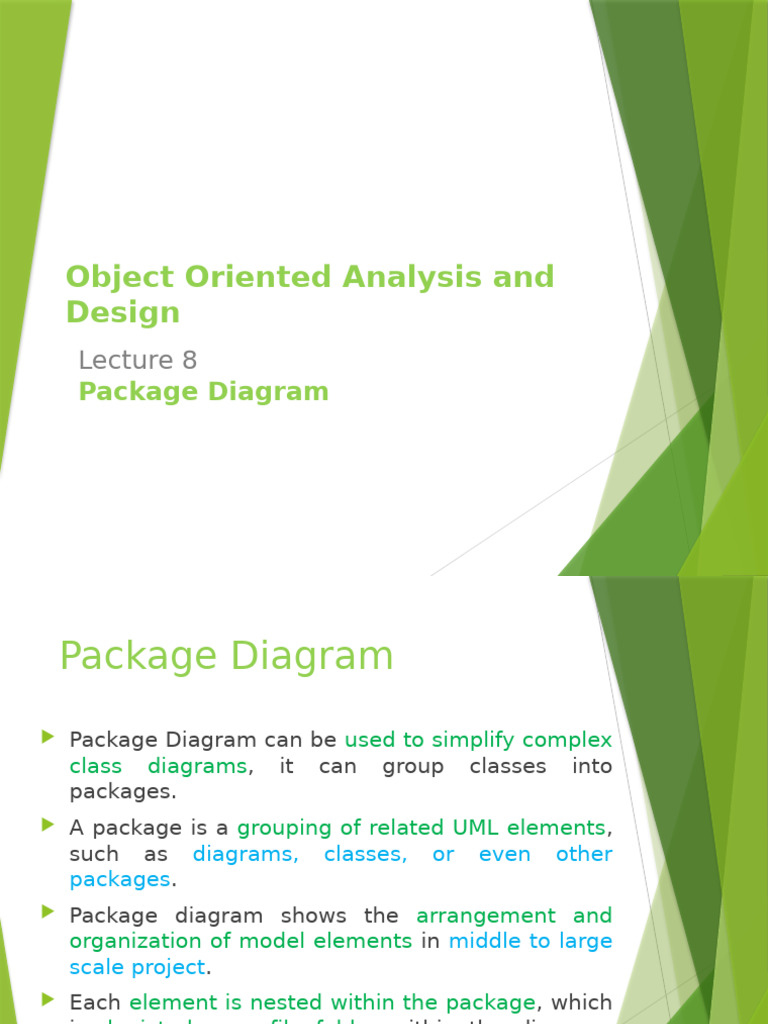 Lecture-08 - Package Diagram | PDF | Use Case | Unified Modeling Language