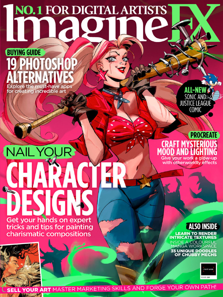 ImagineFX I253 2025 Freemagazines Top | PDF | Subscription Business Model