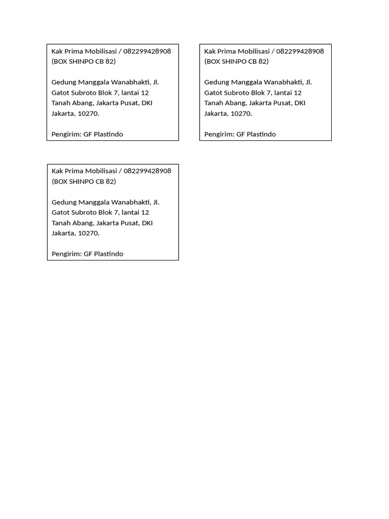 Data Kak Prima | PDF