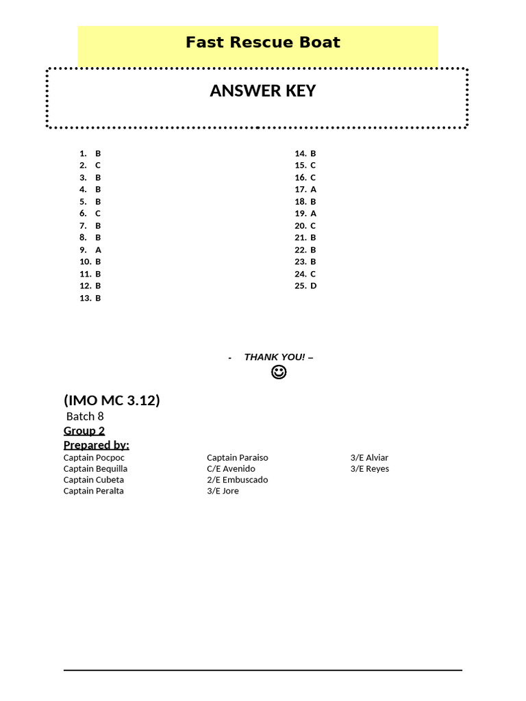 Theoretical-Assessment Group 2 Answer Key | PDF