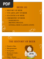 Chemistry of Beer Course Overview | PDF | Brewing | Beer