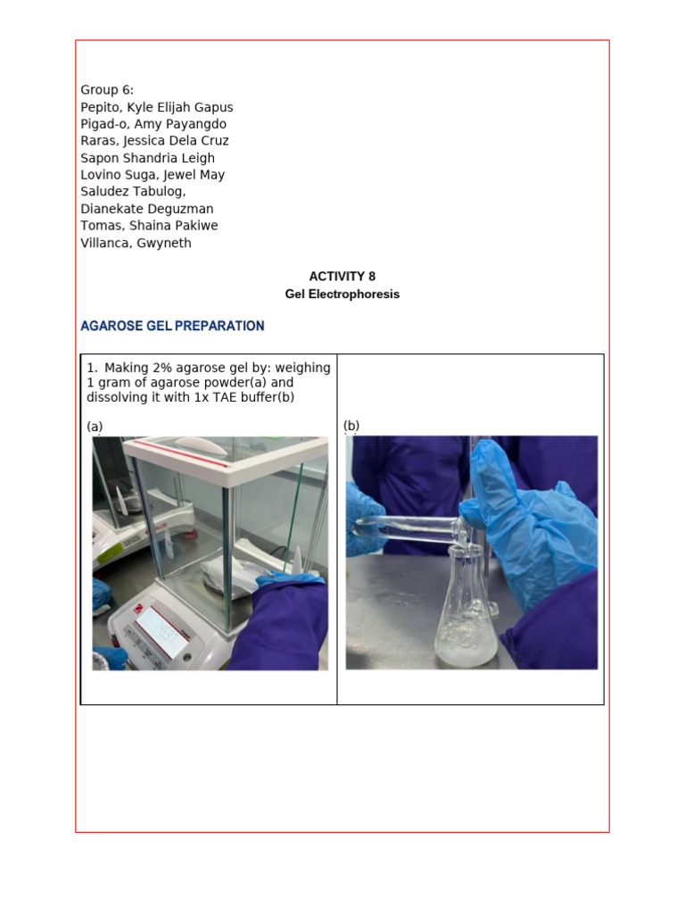 Act8 Geldocumentation Group 6 MBDX | PDF