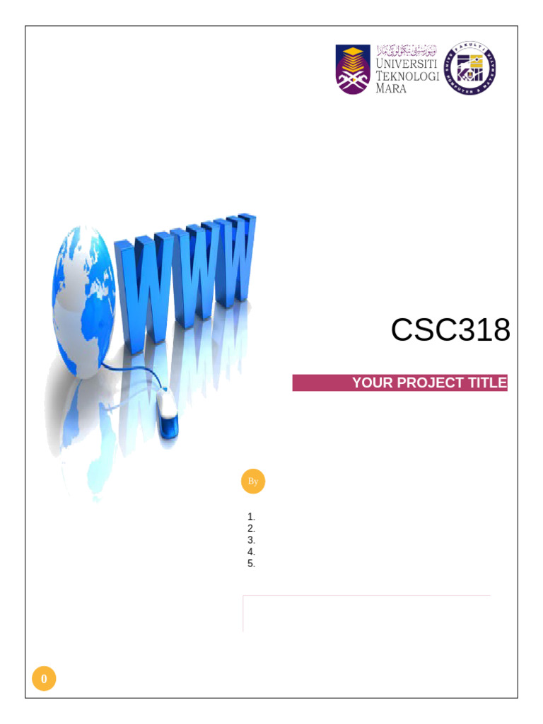 CSC264 Proposal of Group Project (Student) | PDF