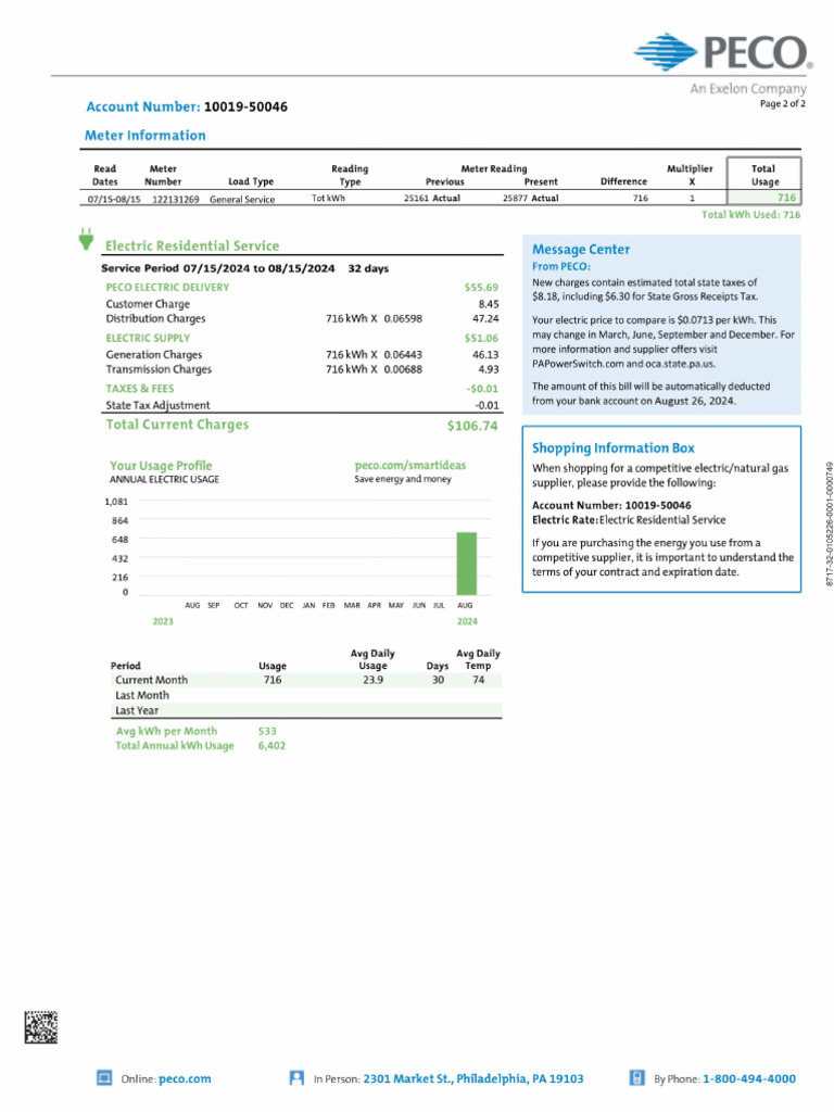 Peco Elec-2 | PDF