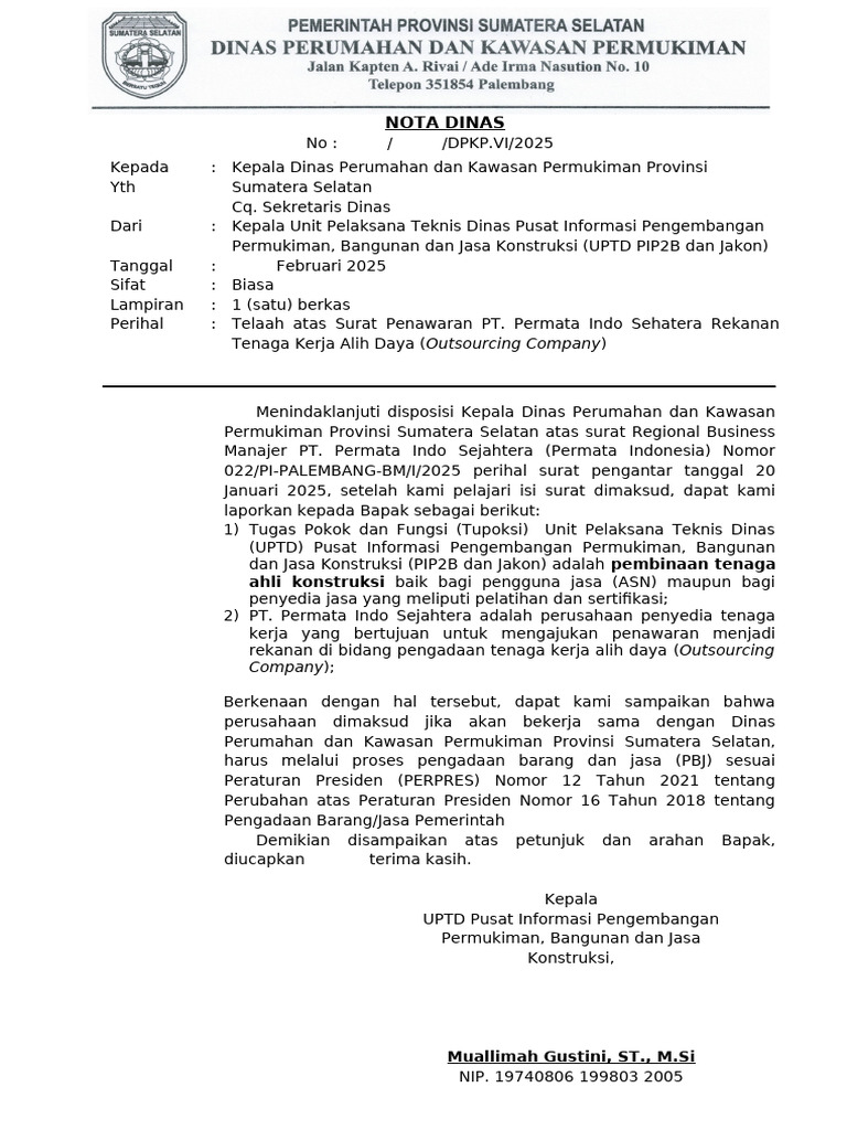 Nodin Telaah Permata Indonesia | PDF