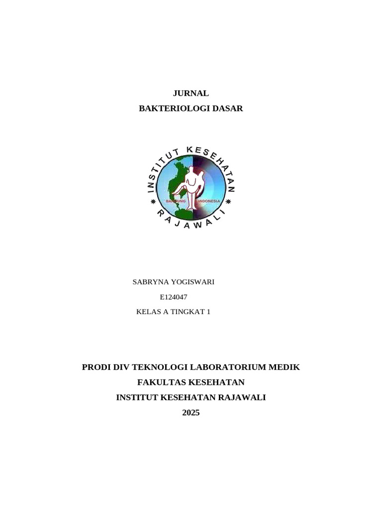 SAMPUL JURNAL Sabryna | PDF