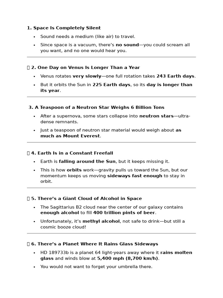 Space | PDF