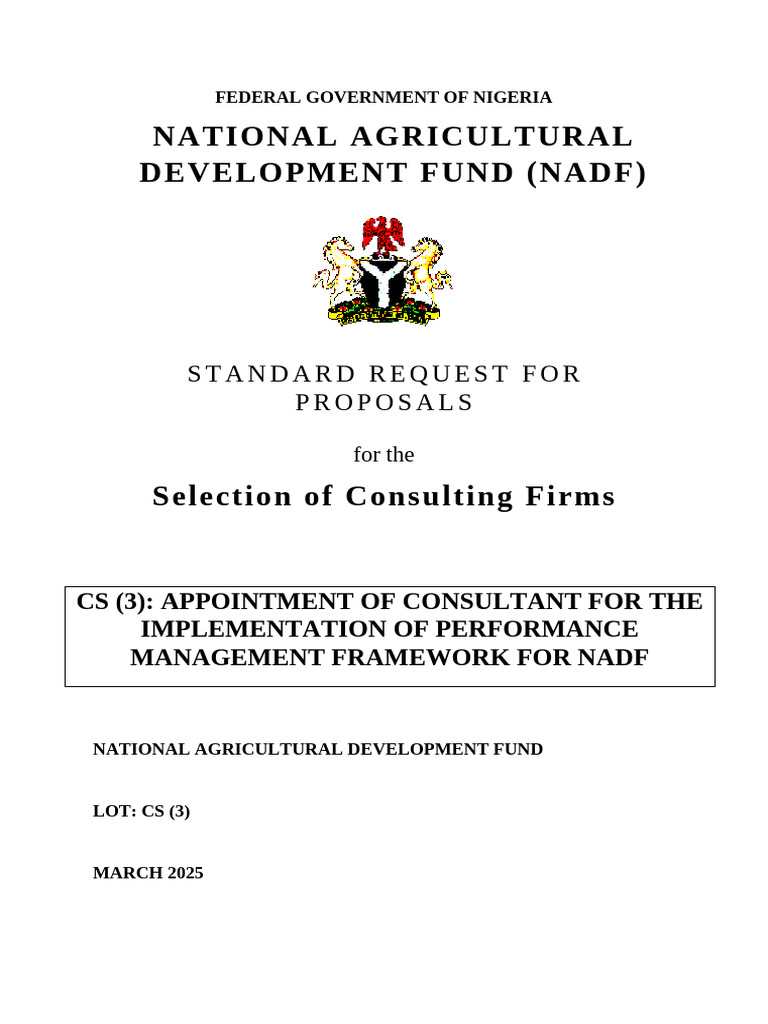 RFP CS (3) | PDF | Conflict Of Interest | Audit