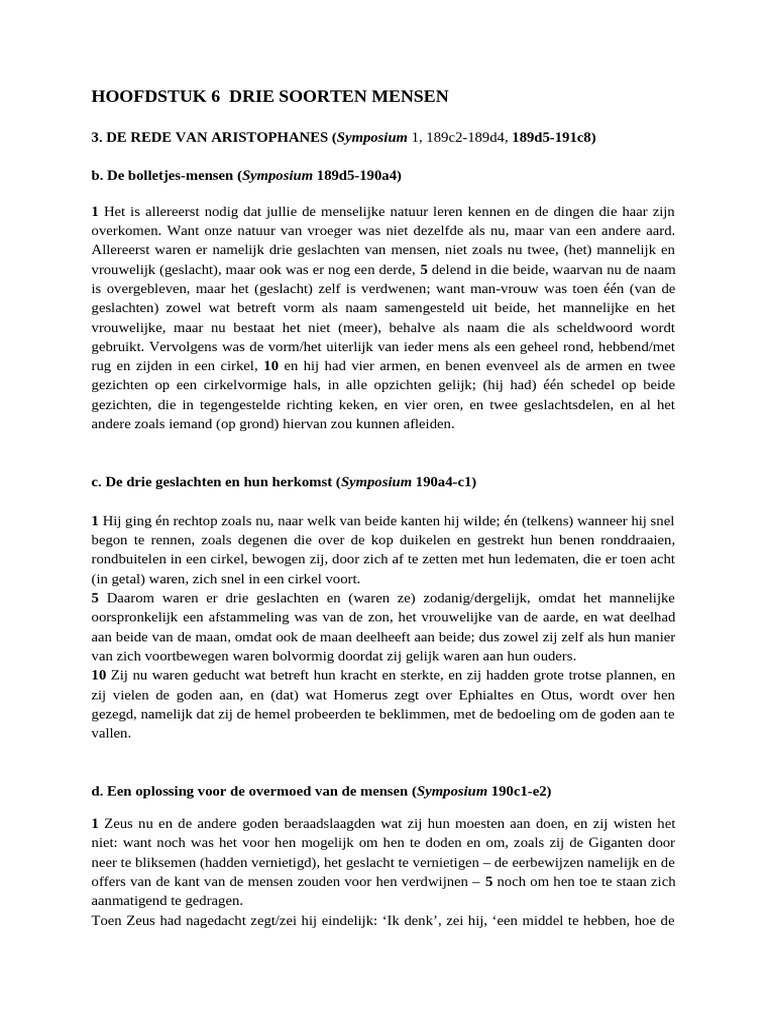 Hoofdstuk 6 Drie Soorten Mensen | PDF