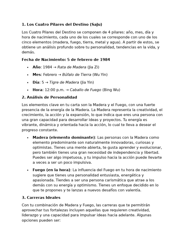 Saju Como Funciona | PDF | Las emociones | Creatividad