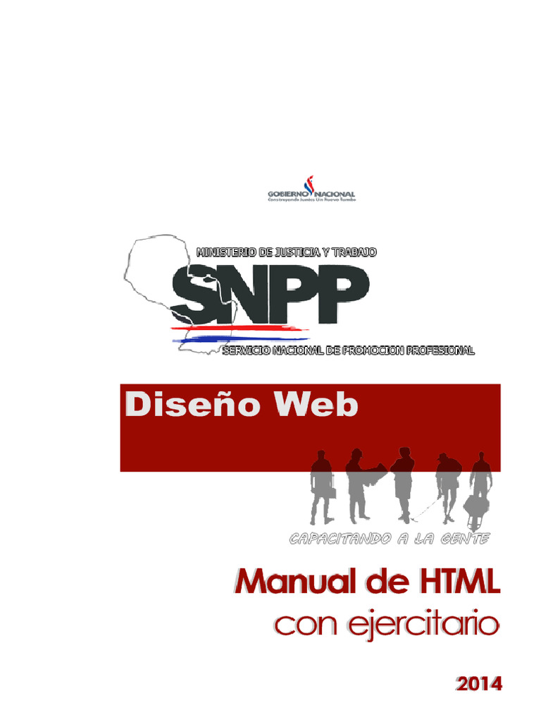 Manual de HTML SNPP DISEÑO WEB | PDF | HTML | Lenguaje de marcado
