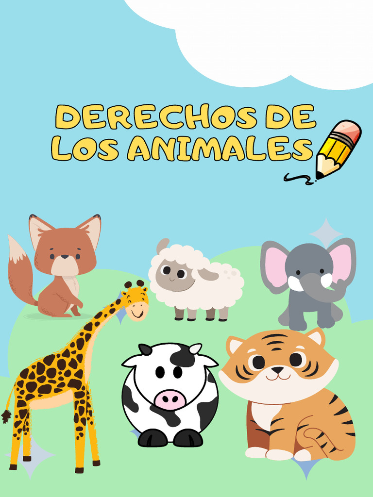 Fichas de Trabajo Derechos de Los Animales | PDF | Mascota | Derechos ...