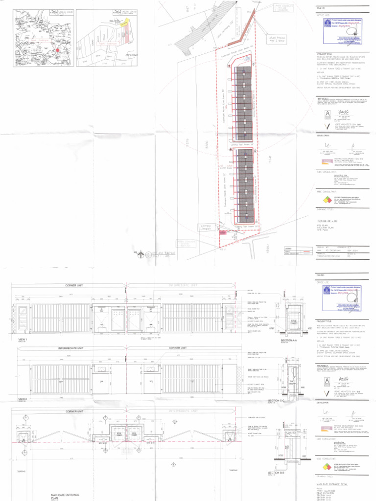 Lot 11881 BP Pindaan Approval Drawings | PDF