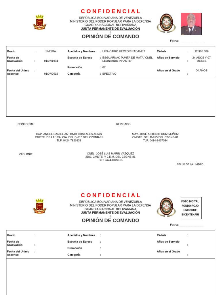 Opinion de Comando | PDF | Venezuela