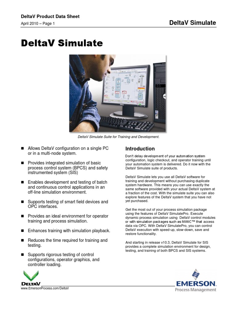 PDS DeltaV Simulate | Download Free PDF | Simulation | Personal Computers