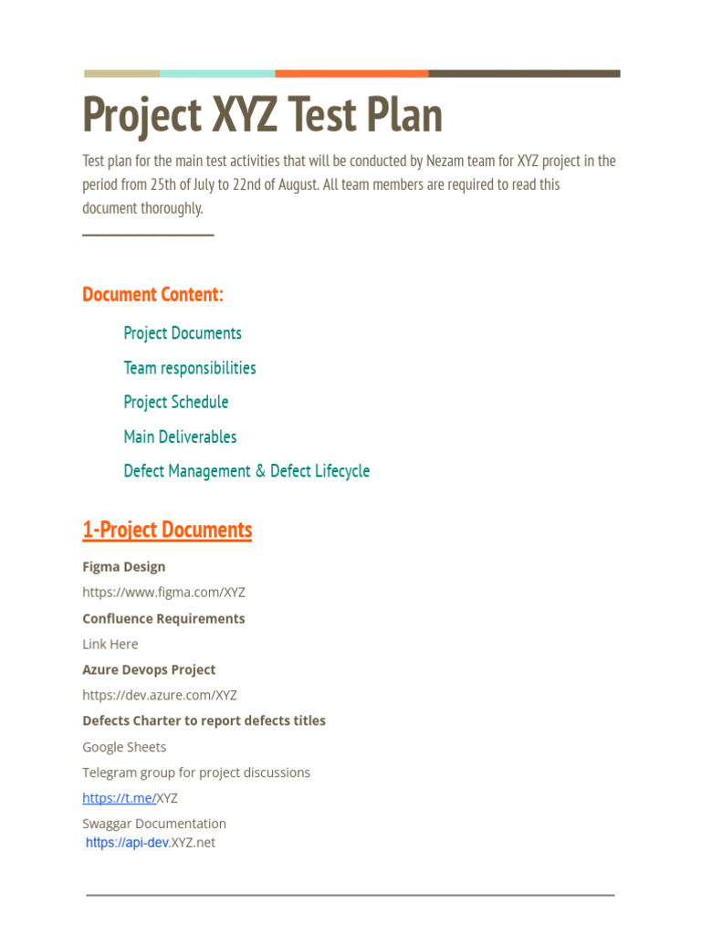 Template Test Plan Testing Bootcamp Pdf Computing Software