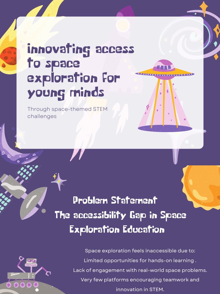 Innovating Access To Space Exploration For Young Minds PDF | PDF