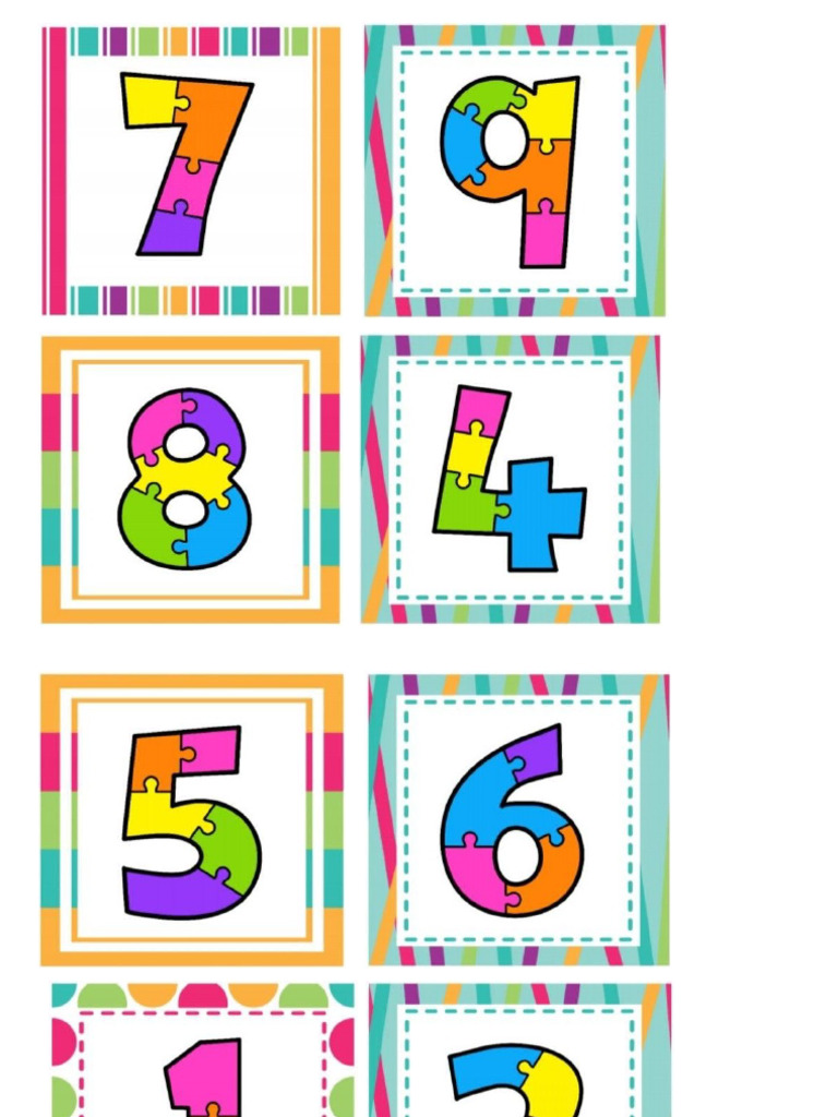 Numeros Del 0 Al9 | PDF