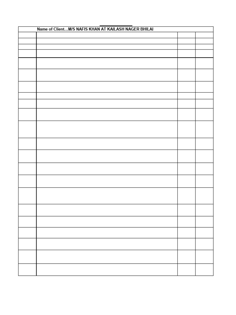 Nafis Khan Labour Rate List | PDF | Concrete | Foundation (Engineering)